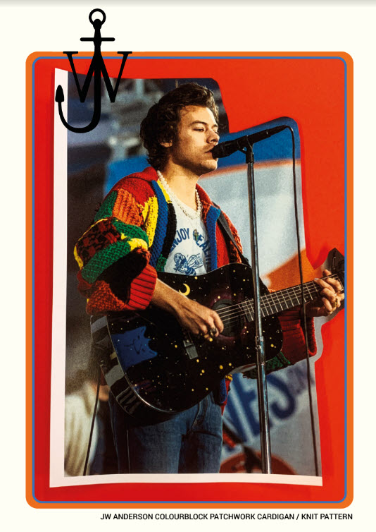 Designer releases pattern for Harry Styles cardigan – 321 Knit